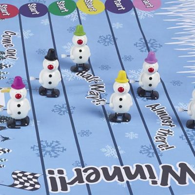 Racing Snowmen Christmas Crackers | Olde English