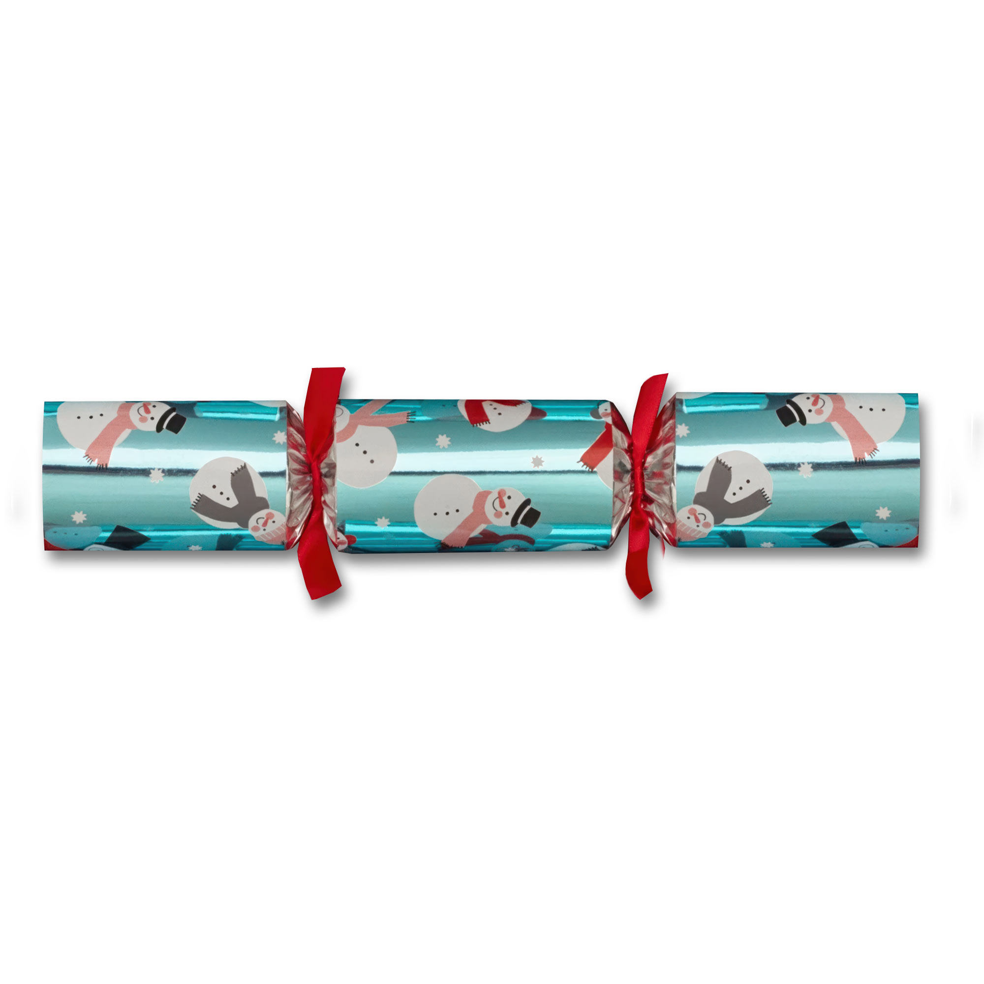 Racing Colorful Snowman Christmas Crackers | Olde English