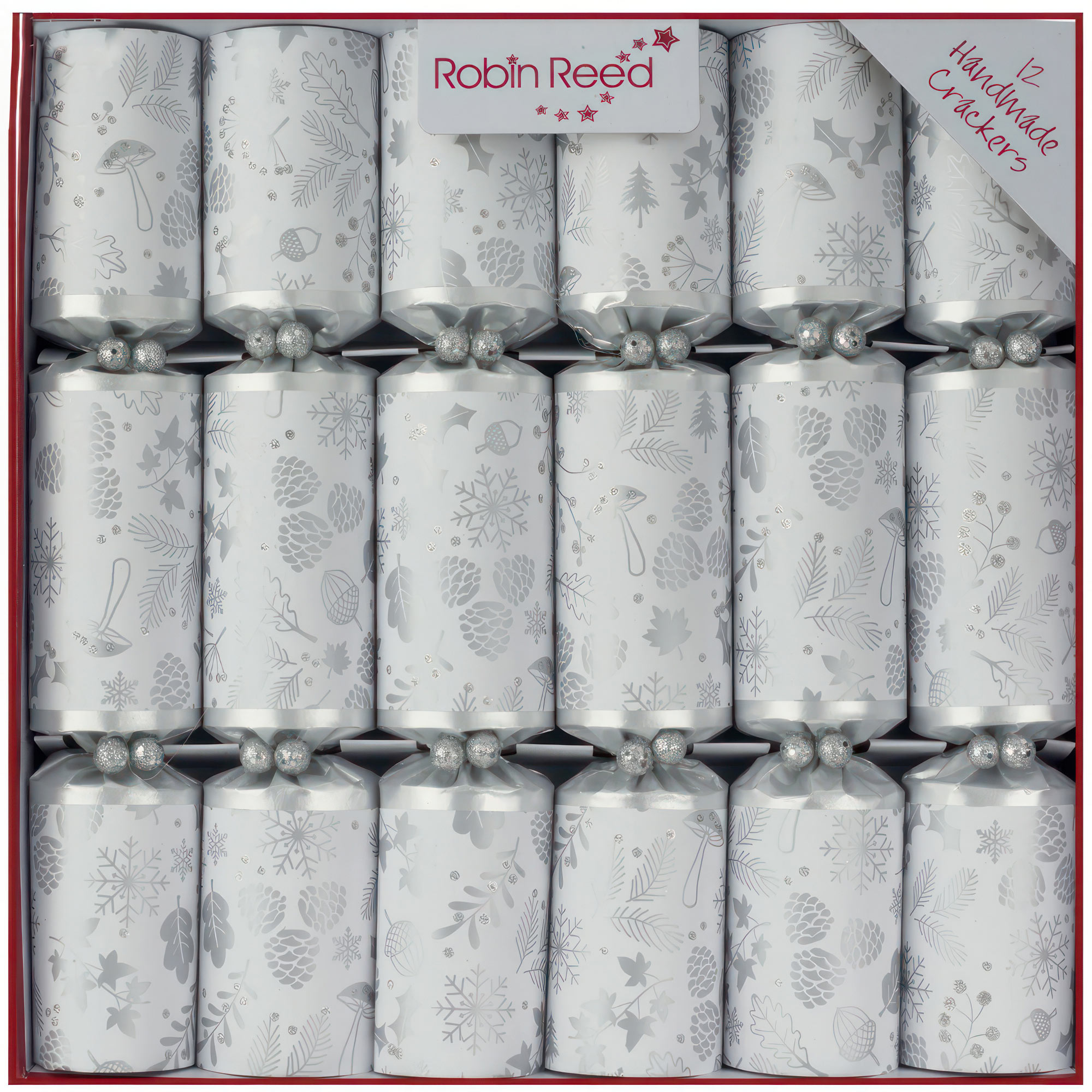 Silver Forest Christmas Crackers | Olde English